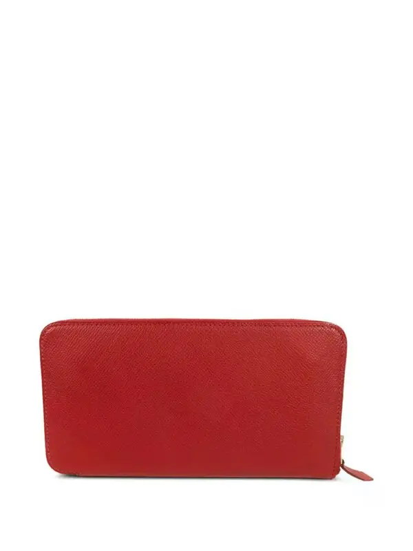 Hermès Azap Long Epsom Wallet - Red