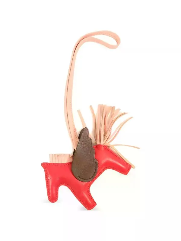 Hermès Rodeo Pegase Pm Bag Charm - Red