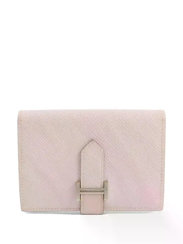 Hermès Bearn Compact Wallet - Pink