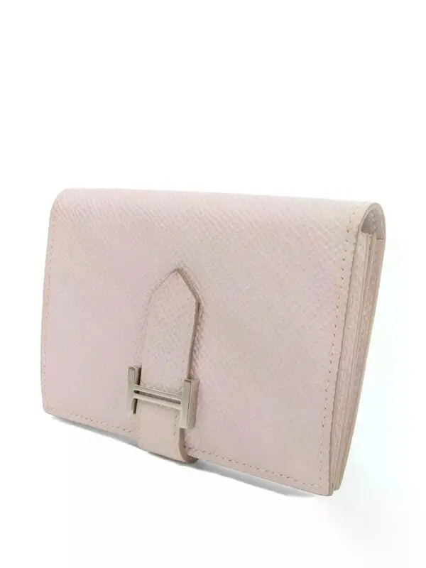 Hermès Bearn Compact Wallet - Pink