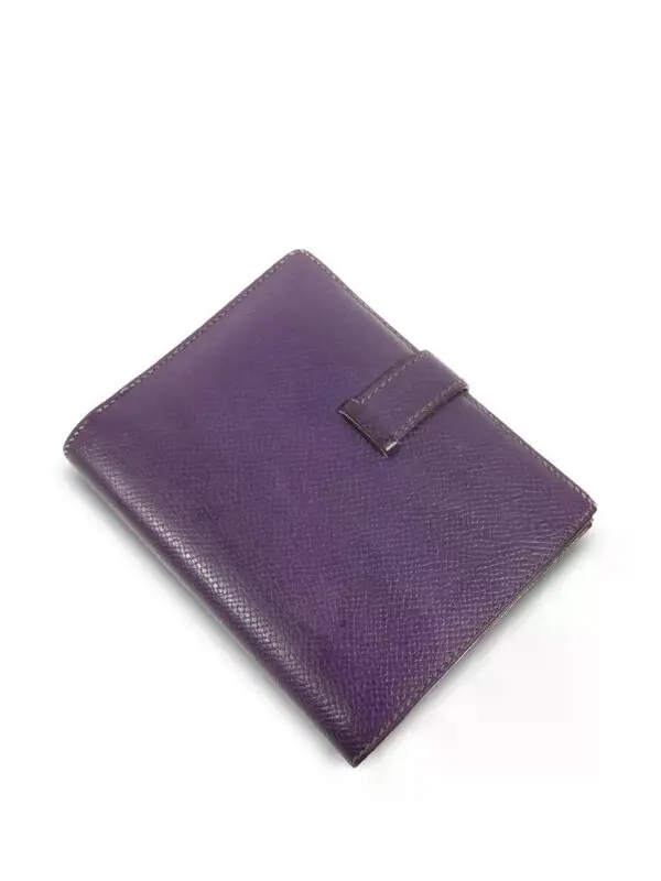 Hermès Bearn Compact Wallet - Purple