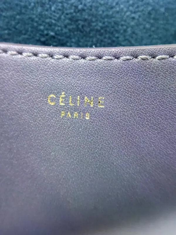 Celine Colour-block Design Shoulder Bag