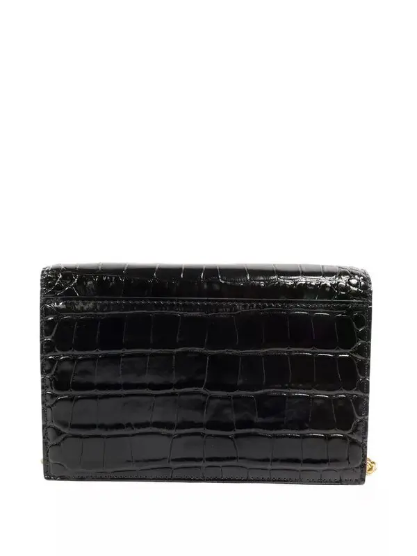 Balenciaga Croc-effect Bb Cross Body Bag