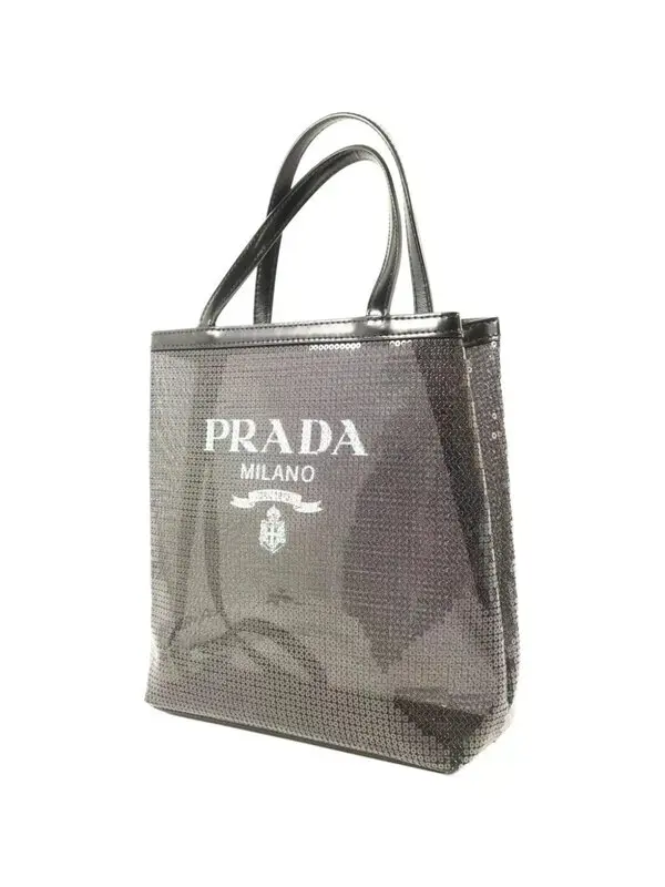 Prada Sequin Embellished Tote Bag