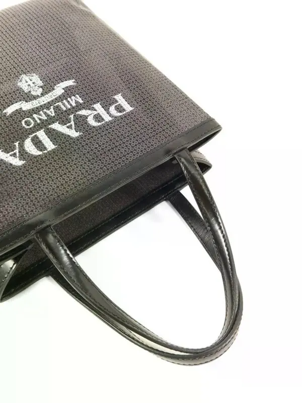 Prada Sequin Embellished Tote Bag