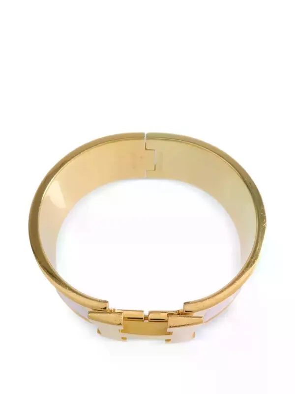 Hermès Clic Clac H Enamel Bracelet