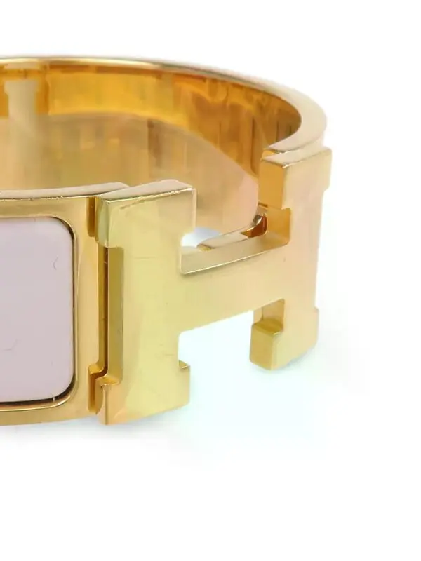 Hermès Clic Clac H Enamel Bracelet
