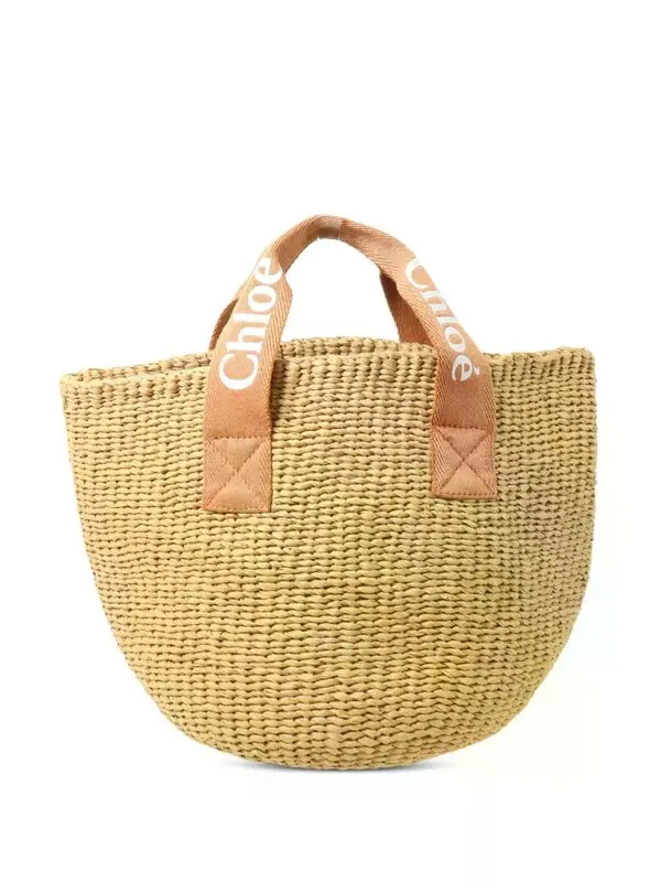 Chloé Logo-strap Basket Bag