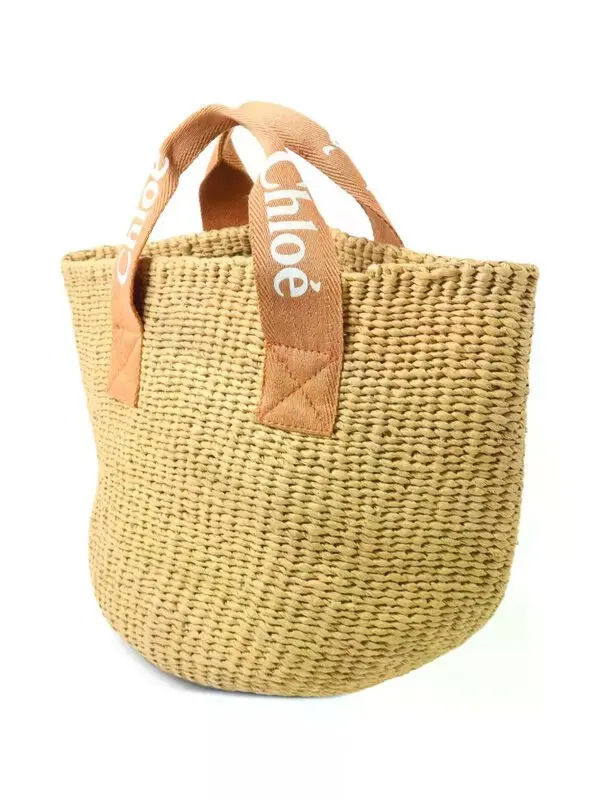 Chloé Logo-strap Basket Bag