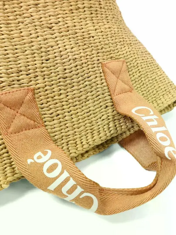 Chloé Logo-strap Basket Bag