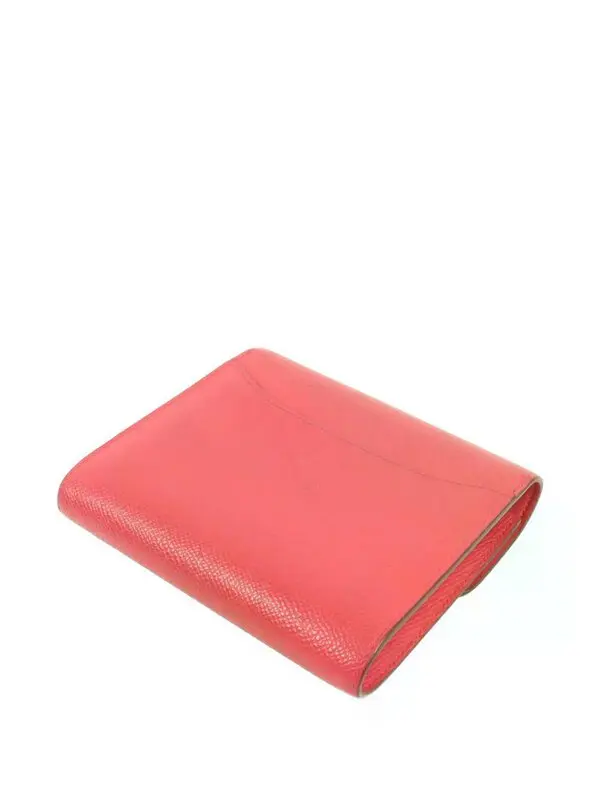 Hermès 2017 Short Constance Wallet - Red