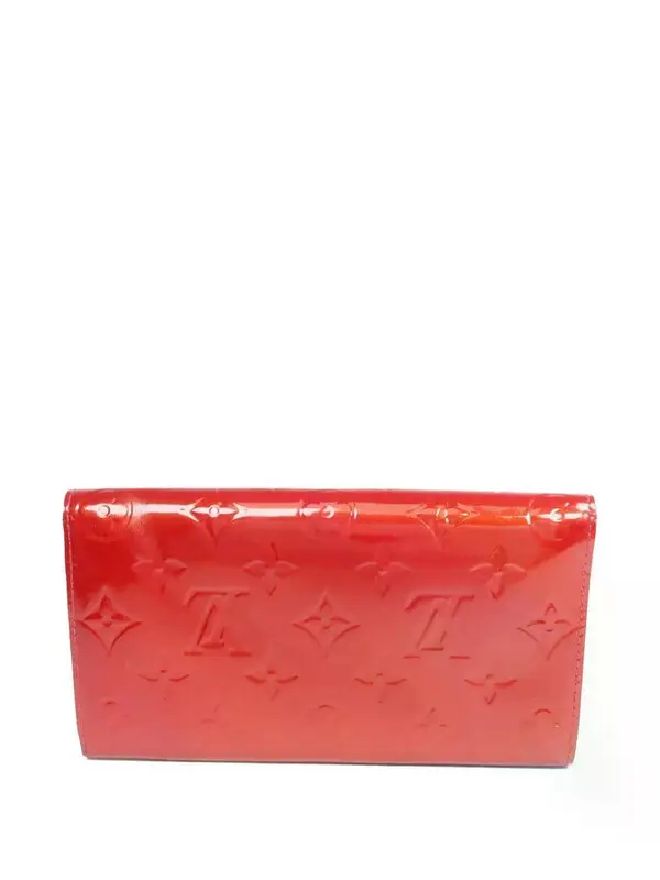 LOUIS VUITTON Monogram Vernis Portefeuille Sarah Wallet