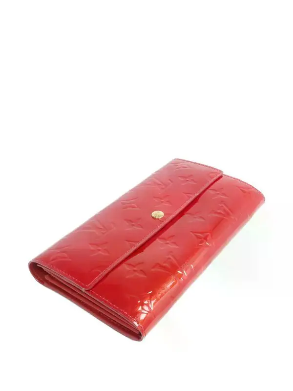 LOUIS VUITTON Monogram Vernis Portefeuille Sarah Wallet