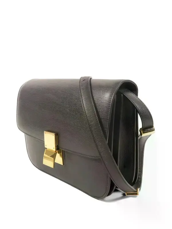 Celine Leather Messenger Bag