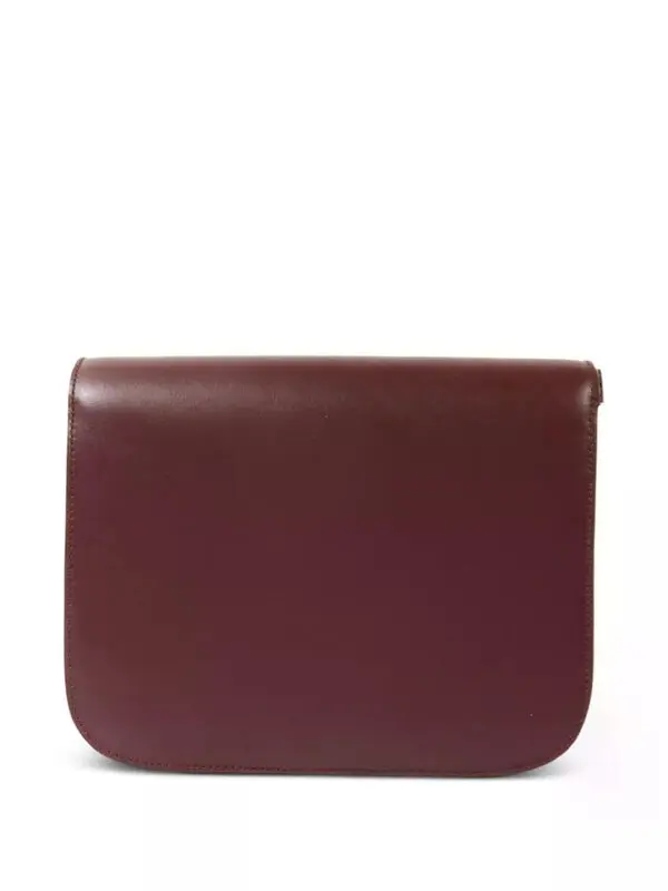 Celine Classic Box Shoulder Bag - Red
