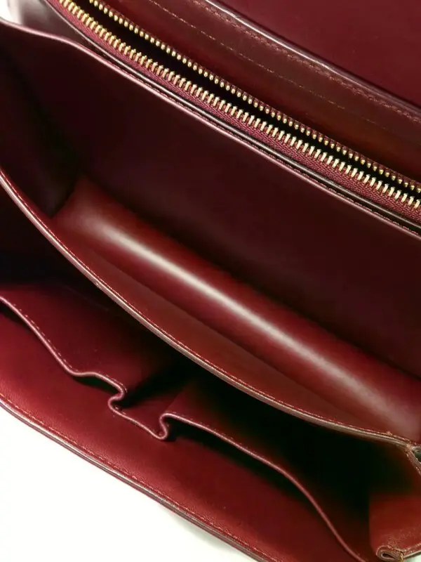 Celine Classic Box Shoulder Bag - Red