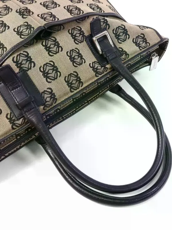 Loewe Anagram Canvas Handbag