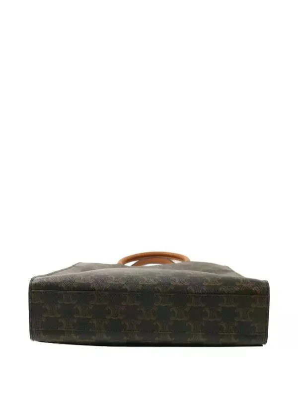 Celine Triomphe Cabas Tote Bag - Brown