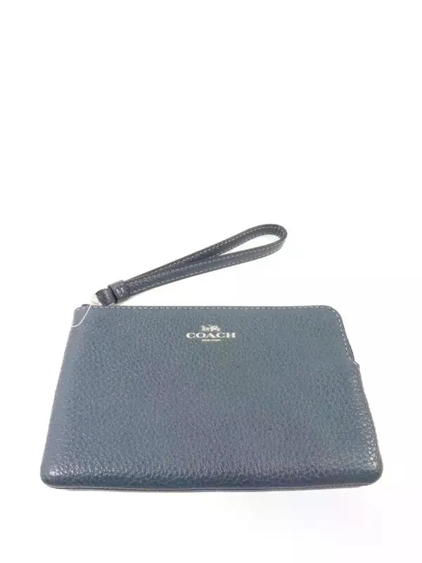 COACH VINTAGE Pebbled Leather Clutch Bag