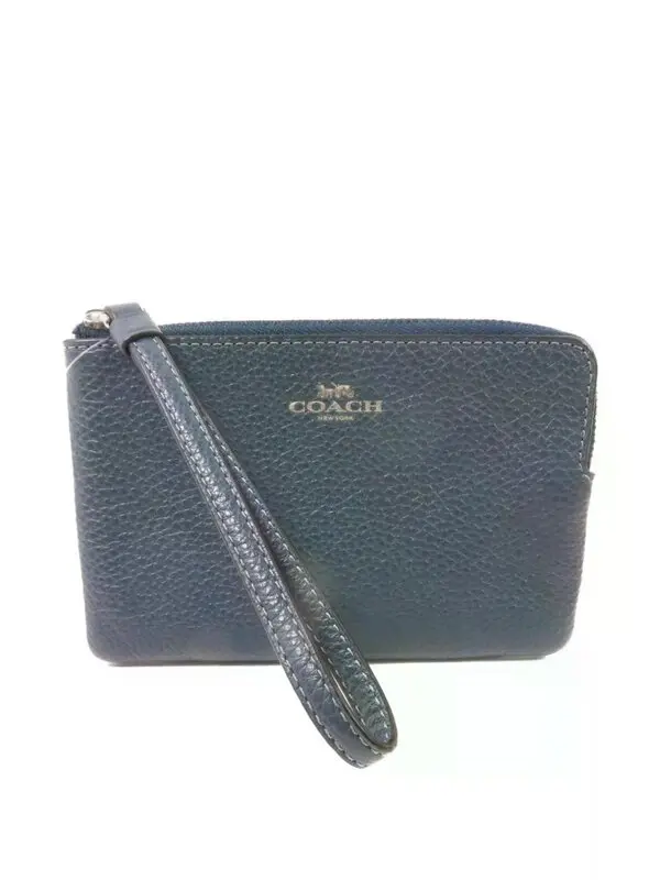 COACH VINTAGE Pebbled Leather Clutch Bag