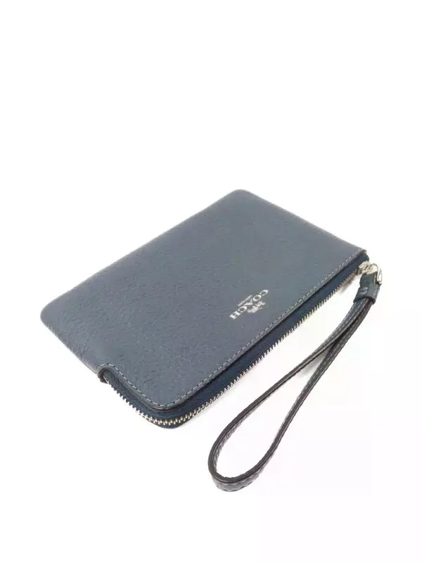 COACH VINTAGE Pebbled Leather Clutch Bag
