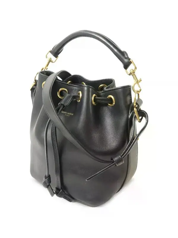 Saint Laurent Small Emmanuelle Drawstring Bucket Bag