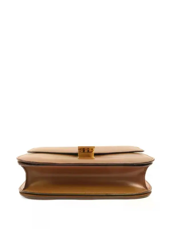 Celine Medium Classic Box Shoulder Bag - Brown