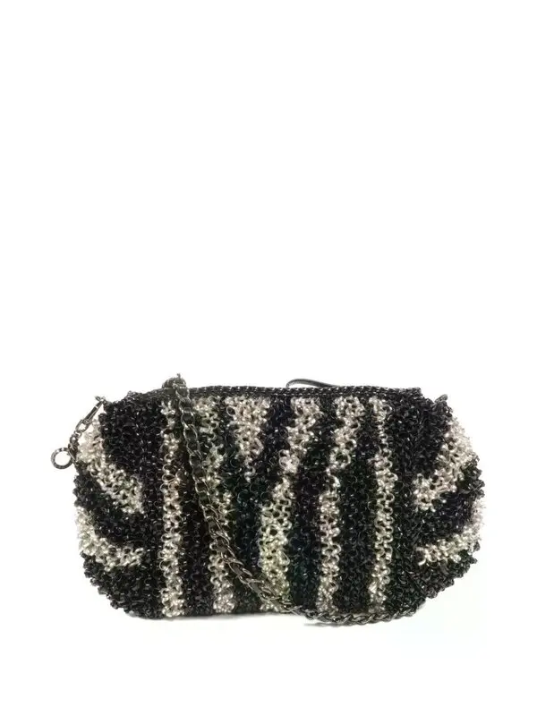 ANTEPRIMA Zebra-print Chain-link Shoulder Bag