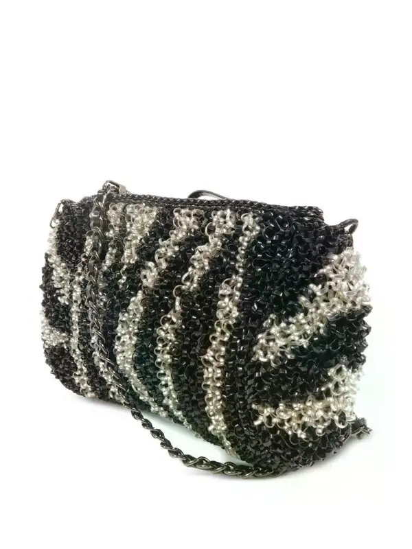 ANTEPRIMA Zebra-print Chain-link Shoulder Bag