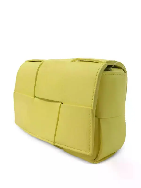 Bottega Veneta Mini Cassette Shoulder Bag - Yellow
