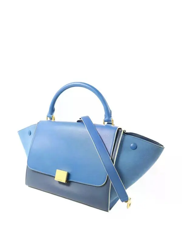 Celine Small Trapeze Shoulder Bag - Blue