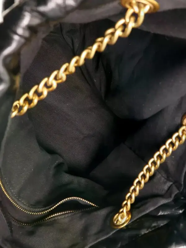 Balenciaga Crush Chain Shoulder Bag - Black
