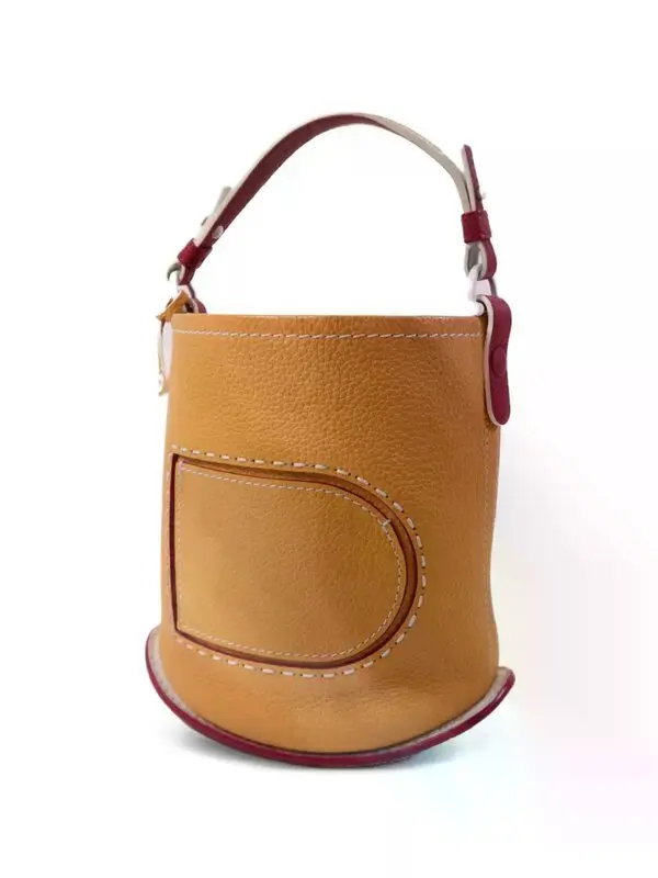 Delvaux Pin Mini Bucket Bag