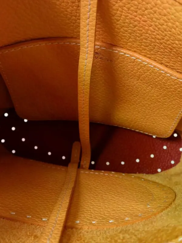 Delvaux Pin Mini Bucket Bag