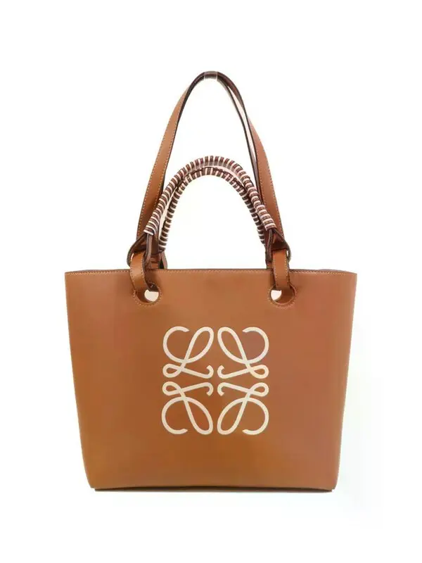 Loewe Anagram Tote Bag - Brown