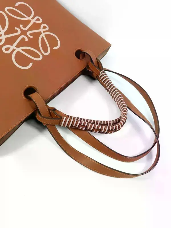 Loewe Anagram Tote Bag - Brown
