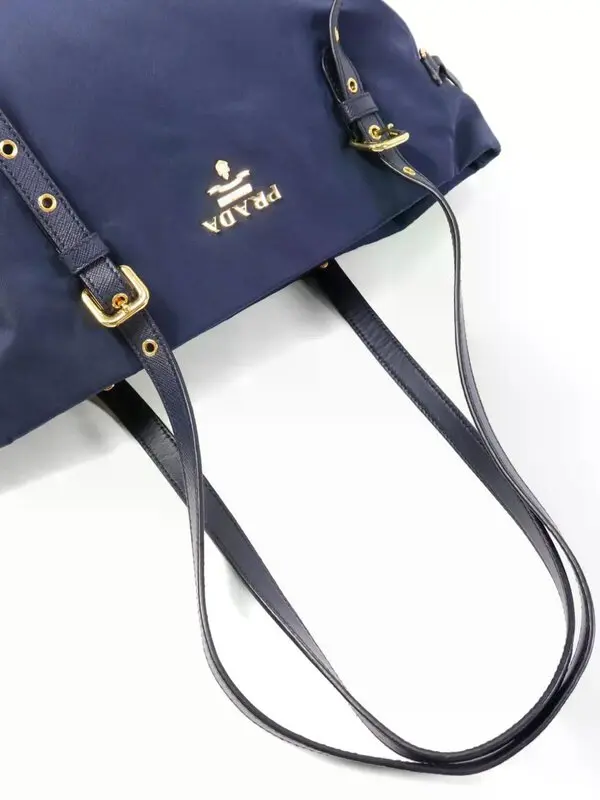 Prada Buckled Shoulder Bag