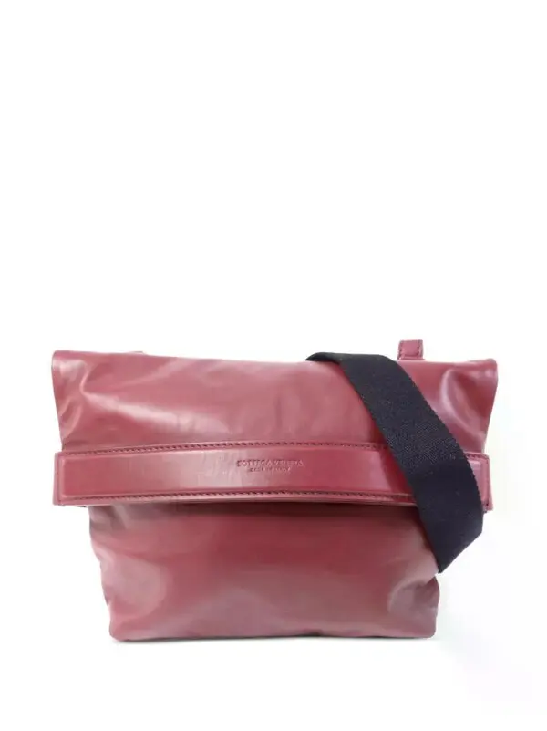 Bottega Veneta Marco Poio Leather Messenger Bag