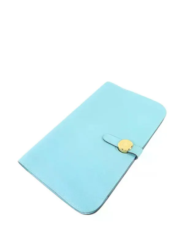 Hermès Dogon Gm Long Wallet - Blue