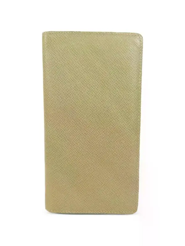 LOUIS VUITTON Bi-fold Long Calfskin Wallet - Grey