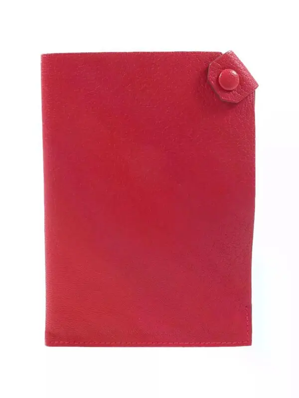 Hermès Passport Holder - Red