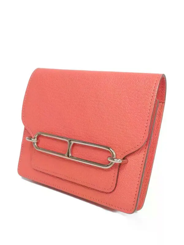 Hermès Roulis Slim Wallet - Red