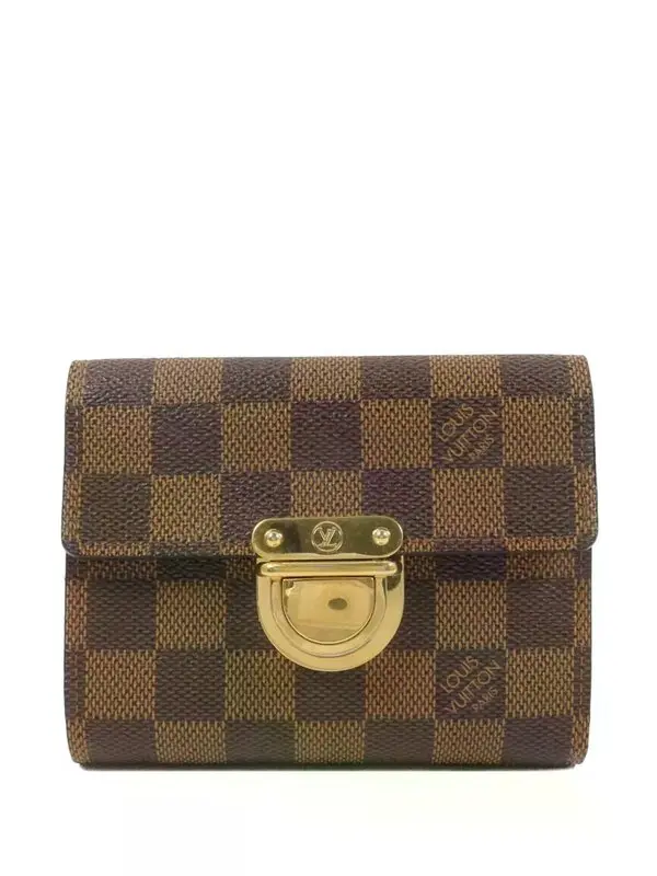 LOUIS VUITTON Koala Damier Portefeuille Wallet - Brown