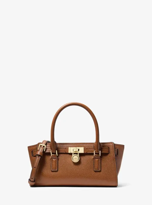 Michael Kors Hamilton Moderne Extra-small Leather Crossbody Bag - Brown