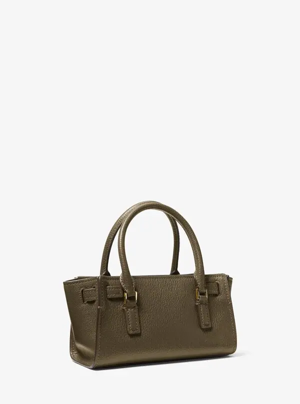 Michael Kors Hamilton Moderne Extra-small Leather Crossbody Bag - Green