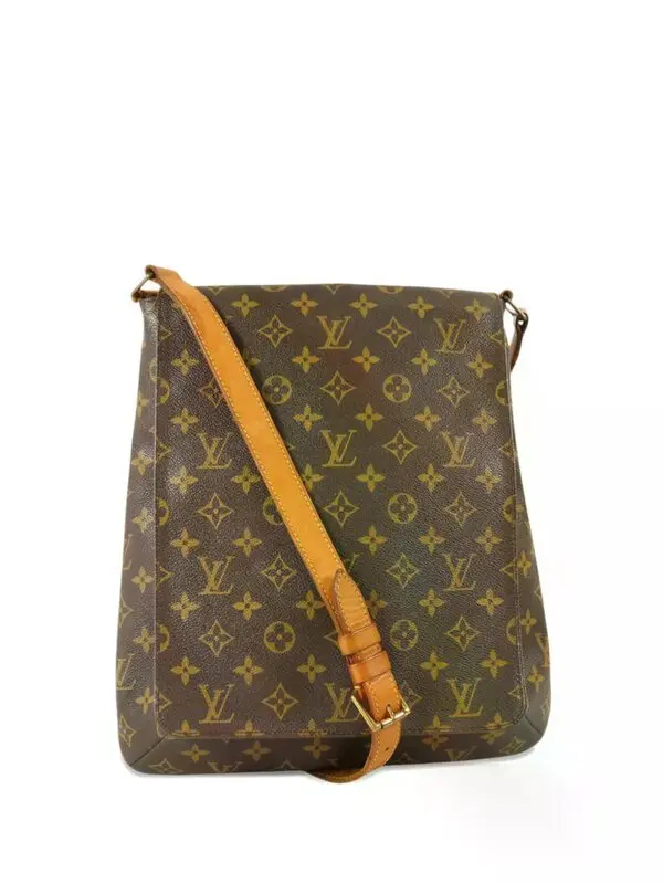 LOUIS VUITTON Musette Monogram Crossbody Bag - Brown