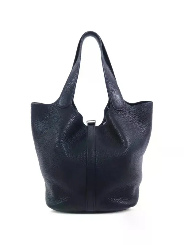 Hermès Taurillon Clemence Picotin Mm Tote Bag