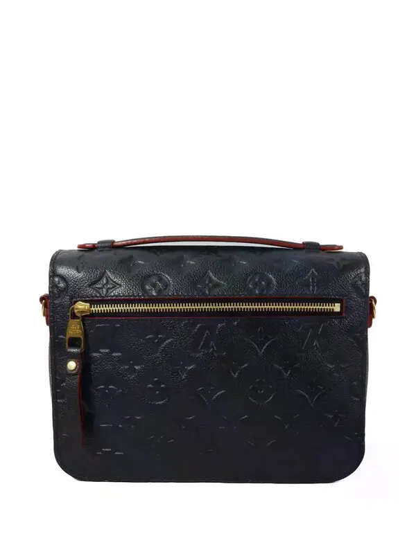 LOUIS VUITTON Empreinte Pochette Metis Monogram Shoulder Bag - Blue