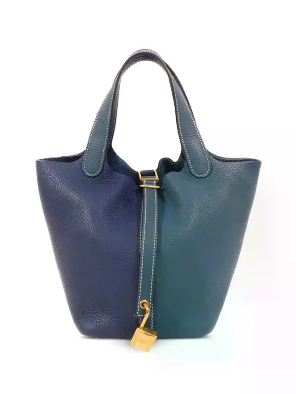 Hermès Taurillon Clemence Picotin Pm Tote Bag