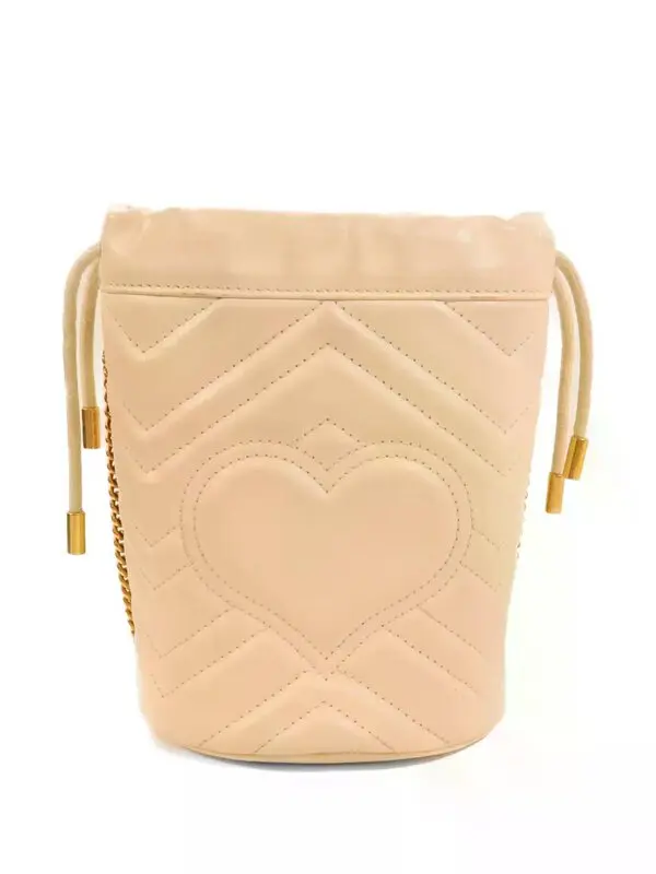 Gucci Gg Marmont Chain-strap Bucket Bag